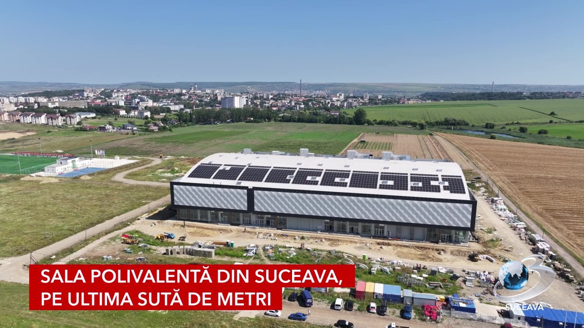 Sala Polivalentă din Suceava, pe ultima sută de metri
