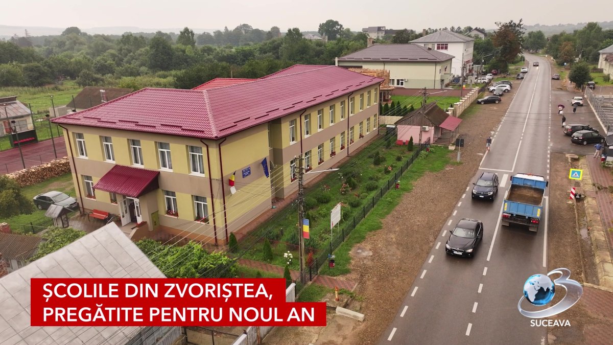 Școlile din Zvoriștea, pregătite pentru noul an