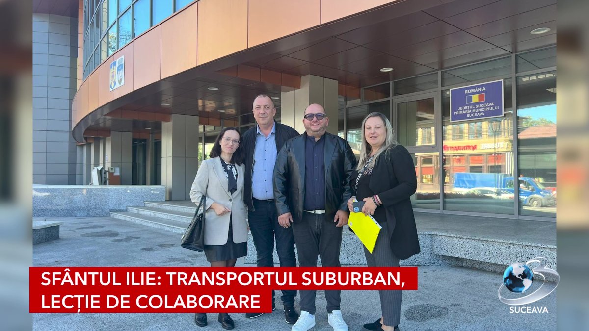 Sfântul Ilie: Transportul suburban, lecție de colaborare