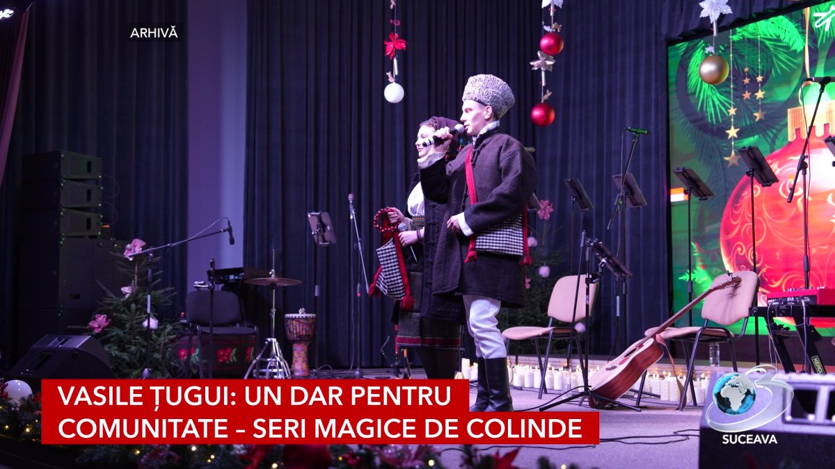 Ne colindă toată țara. O seară de poveste la Vicovu de Sus