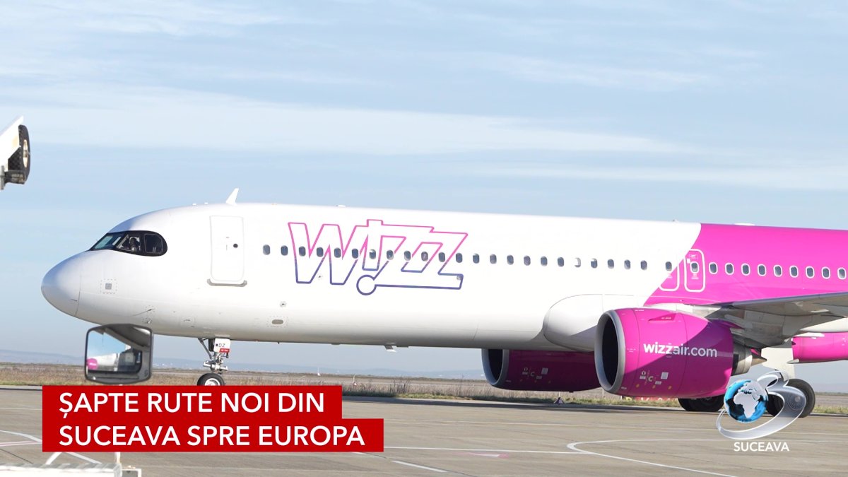Baza Wizz Air a fost redeschisă la Suceava