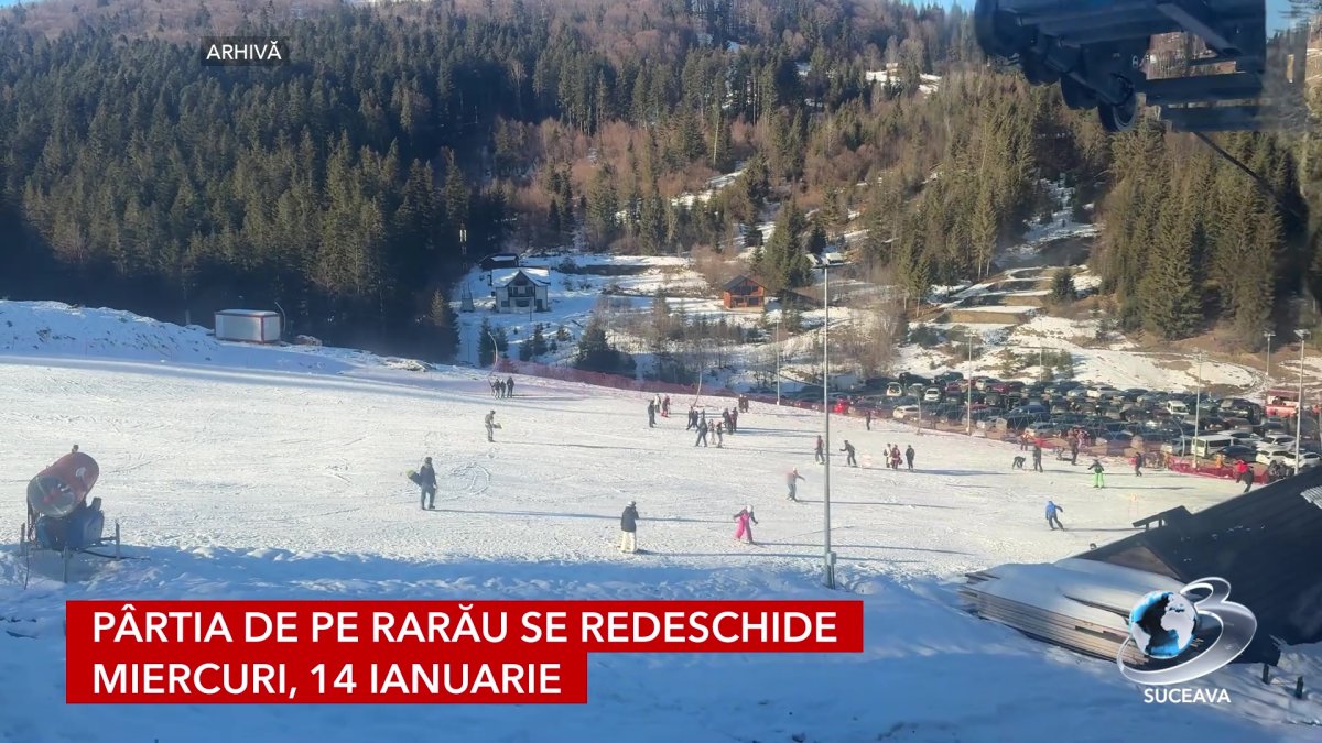Start oficial al sezonului de iarnă pe Rarău
