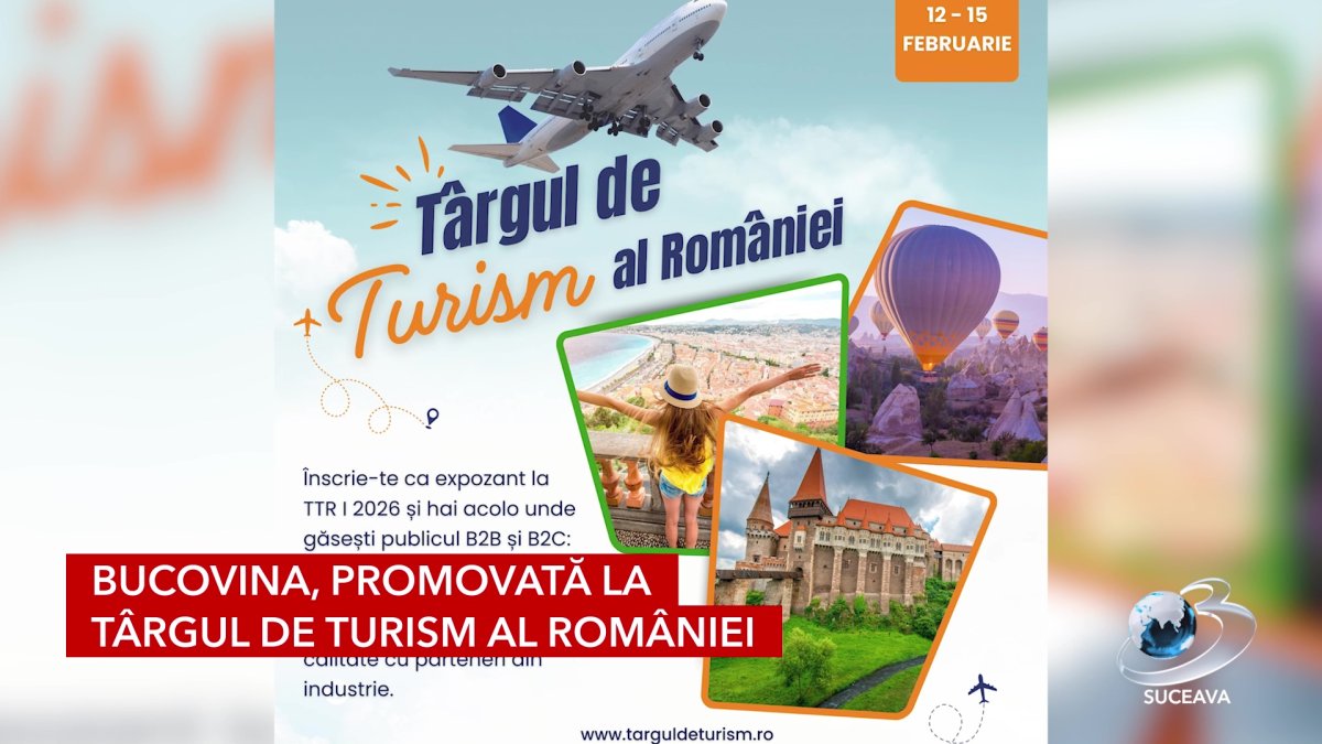 Bucovina, promovată la Târgul de Turism al României